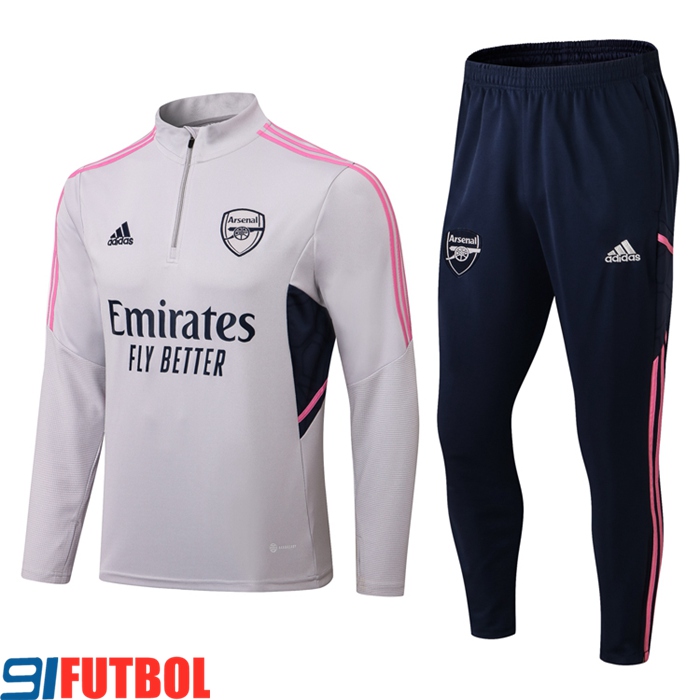 Hacer Chandal Equipos De Futbol Arsenal Gris 2022/2023