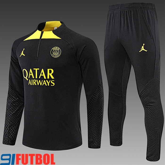 Comprar Online Chandal Equipos De Futbol Jordan PSG Ninos Negro ...