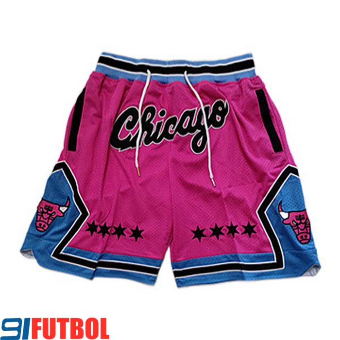 Paginas Para Comprar Cortos NBA Chicago Bulls Rosa