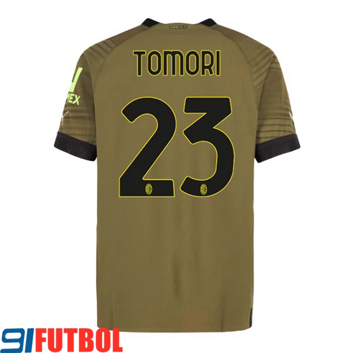 Paginas Para Comprar Camisetas De Futbol AC Milan (TOMORI #23) 2022/ ...