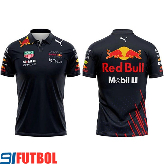 Tienda Polo F1 RedBull Racing Team Negro 2023