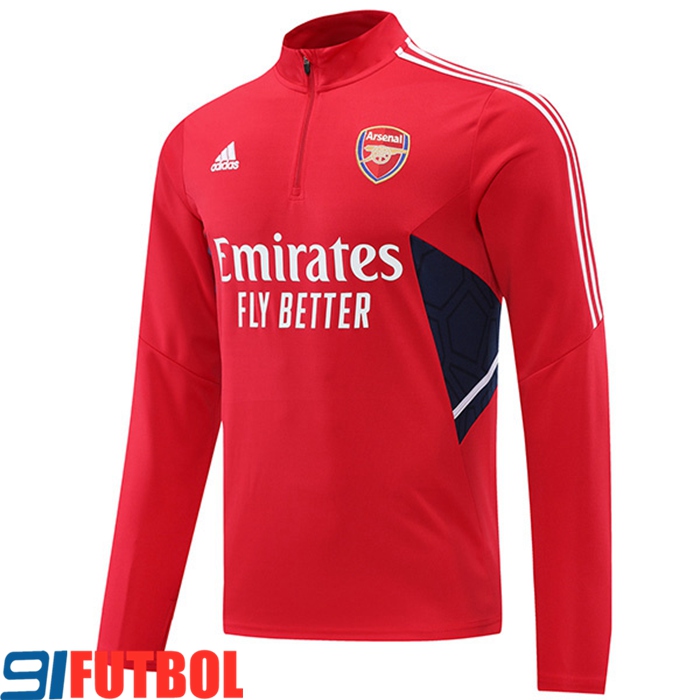 Diseña Tu Sudadera De Entrenamiento Arsenal Rojo 2022/2023 Diseña Tu Sudadera De Entrenamiento Arsenal Rojo 2022/2023