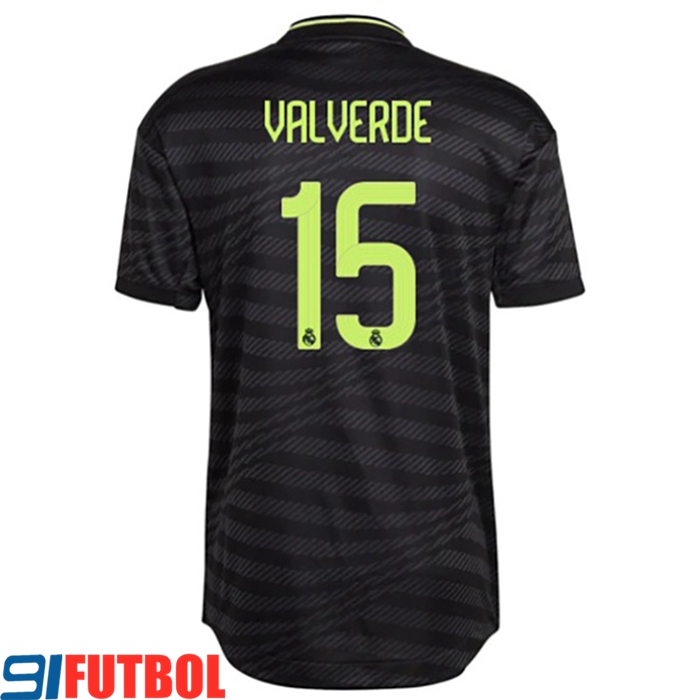 Modelos De Camisetas De Futbol Real Madrid (VALVERDE #15) 2022/2023 Tercera