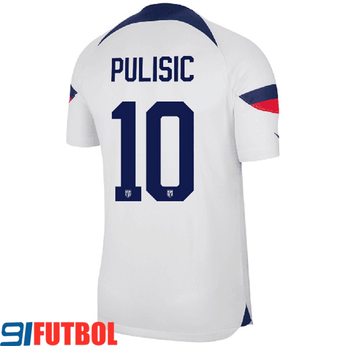 Imagenes De Camiseta Equipo Nacional Estados Unidos (PULISIC #10) 2022/ ...