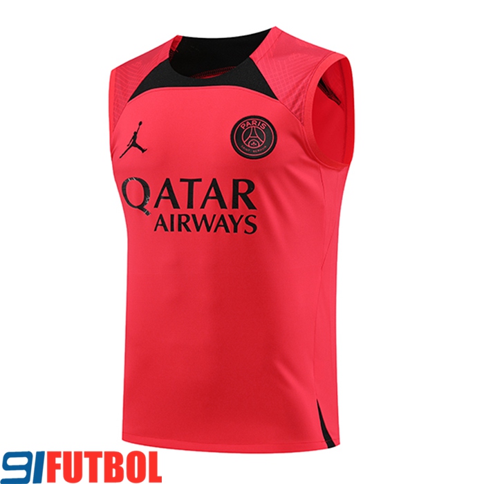 Comprar Chalecos De Futbol PSG Jordan Rojo 2023/2024