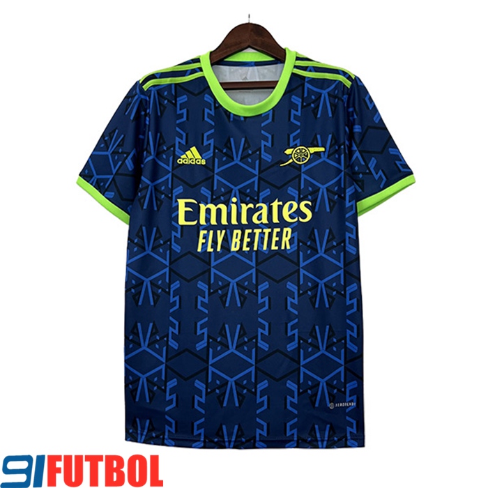 Imagenes De Camiseta Entrenamiento Arsenal Azul 2023/2024