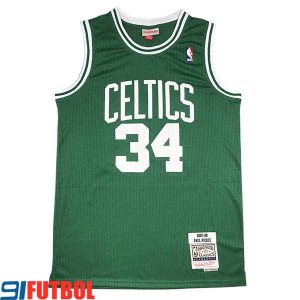 Replicas Camisetas De Futbol Boston Celtics (PIERCE #34) 2023/24 Verde