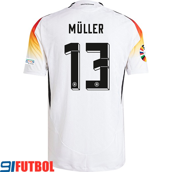 Comprar Camisetas De Futbol Alemania (MULLER #13) UEFA Euro 2024 Primera